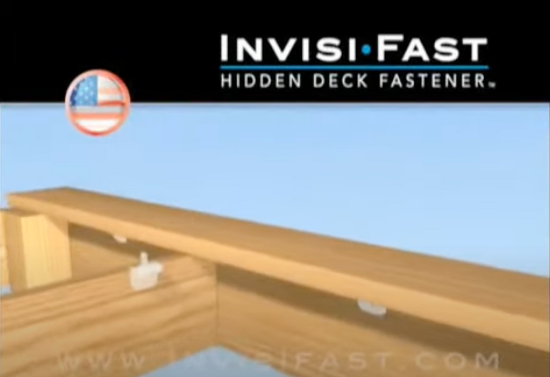 Invisi-Fast Hidden Deck Fastener